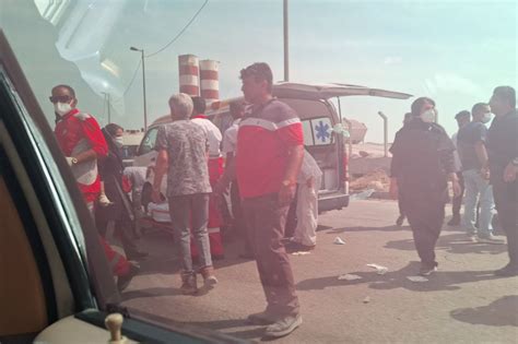 تصاویر بخشی از خسارات انفجار در بندر شهید رجایی فیلم نورنیوز