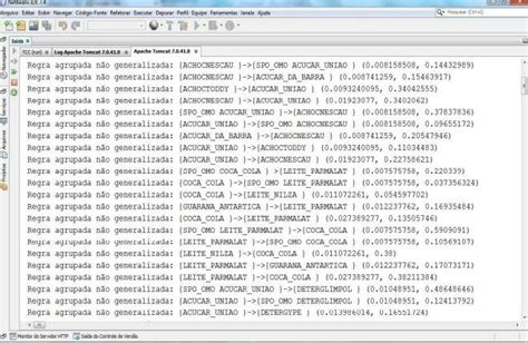 Regras De Associação No Console Do Netbeans Download Scientific Diagram