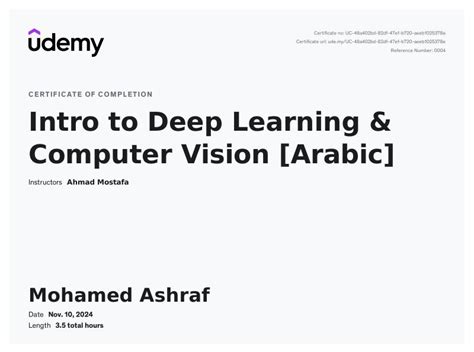 Mohamed Yassen On Linkedin Deeplearning Ai Machinelearning Udemy