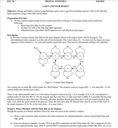 Solved Objective Design And Build A Counter Using Flip F
