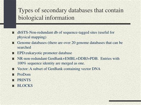 ppt module 2 sequence dbs and similarity searches powerpoint