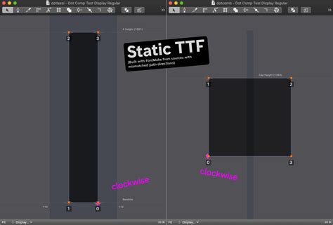 Does Fontmake Correct Path Direction When Building Static TTFs But Not Variable TTFs Issue