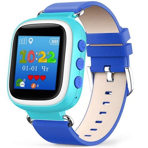 Smart Baby Watch Q60S Голубые - купить детские умные часы смарт беби вотч