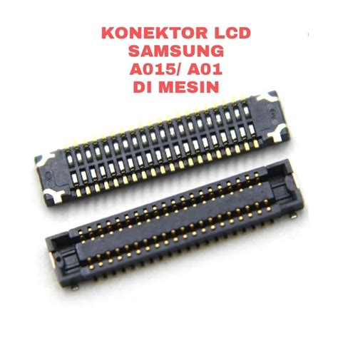Jual SAMSUNG GALAXY A01 A015 CONNECTOR CONECTOR KONEKTOR SOKET SOCKET PCB LCD Shopee Indonesia