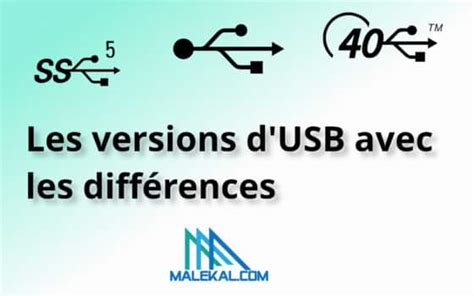 Usb Version 4 3 Et 2 Les Différences