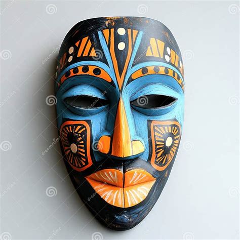 Colorful African Mask Art For Cultural Decor Stock Image Image Of