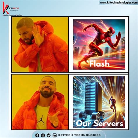 Kritech Technologies Pvt Ltd On Linkedin Drake Flash Server Servers Information Technology