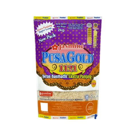 Jasmine Pusa Gold 1121 Basmathi Rice 2kg Wmart