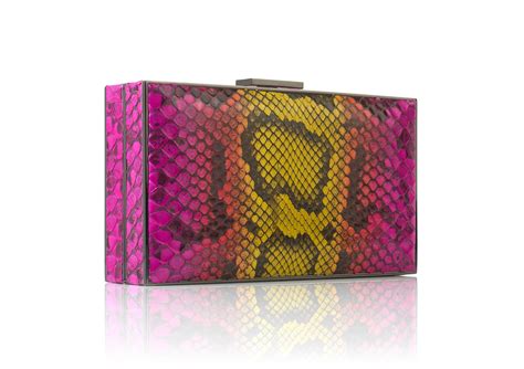 Rectangular Metal Box Python Samia Kamar
