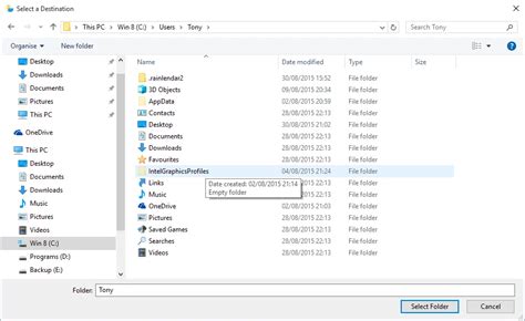 Windows The Desktop Folder Is Not Backed Up By File History Windows Forum