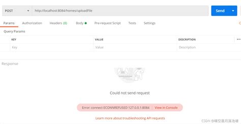 Error Connect Econnrefused 1270018084 Csdn博客