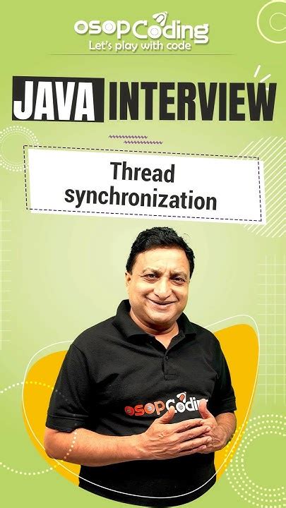 thread synchronization in java synchronization coding thread