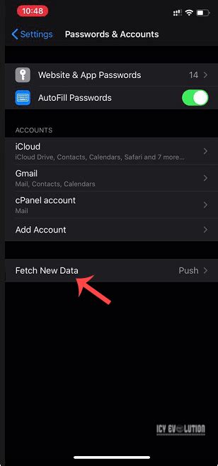How To Automatically Sync Or Fetch A Cpanel Email On Appleios