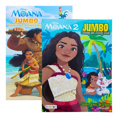 Moana 2 Coloring Book Bazic Store