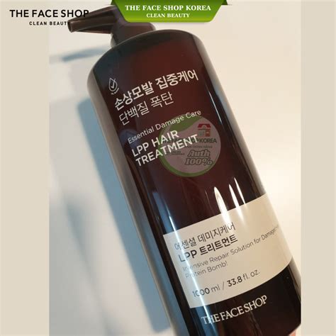 Dầu Xả The Face Shop Làm Mềm Tóc Essential Damage Care Lpp Hair Treatm