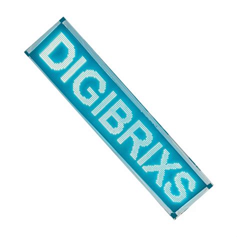 Led Name Badge P SMD SCROLLING LED DISPLAY White Manufacturer From Bengaluru