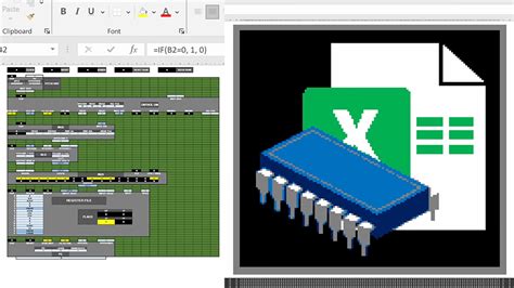 spreadsheet fanatic builds a cpu within microsoft excel that has a display but can t run excel
