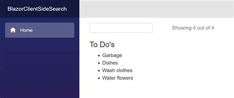 Blazor Implementing Client Side Search As You Type Using Bindevent