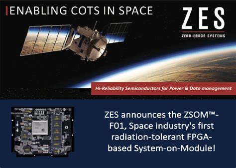 Zero Error Systems Launches Industrys First Cots Fpga Based Radiation