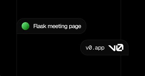 Flask Meeting Page V0 By Vercel