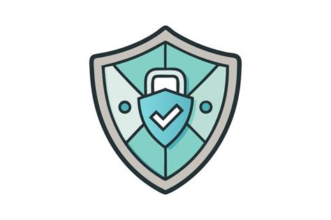 Cyber Security Shield Icon Vector Art Png Images Eps Free Download