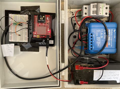 Victron MPPT Data Using Arduino Serial Sensors In Babes