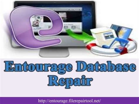 how to repair corrupt entourage database ppt