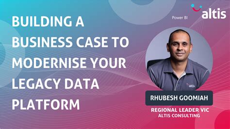 Building A Business Case To Modernise Your Legacy Data Platform Altis Au