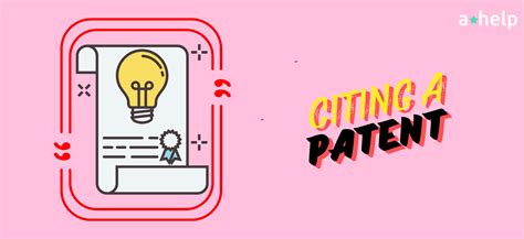 How To Cite A Patent APA ACS CSE Chicago Styles For Research