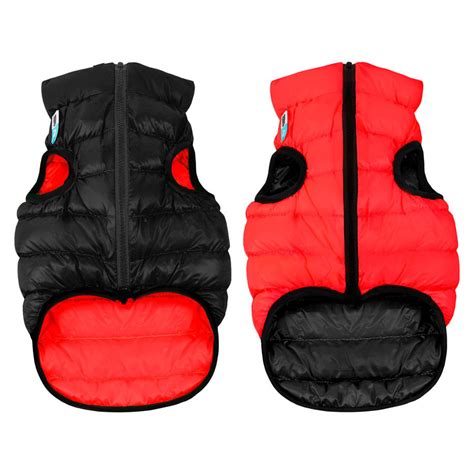 Курточка для Собак AiryVest Двусторонняя, Размер S 40, Красно-черная ...