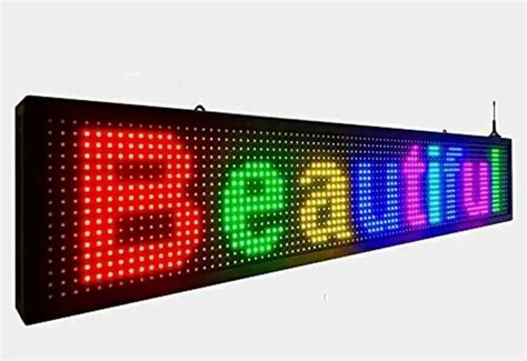 Led Scrolling Display Board At Rs 2500sq Ft Scrolling Led Display In