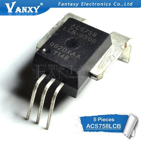 5PCS ACS758LCB 050B PFF T ACS758LCB ACS758 ACS758LCB 050B New And Original IC In Integrated