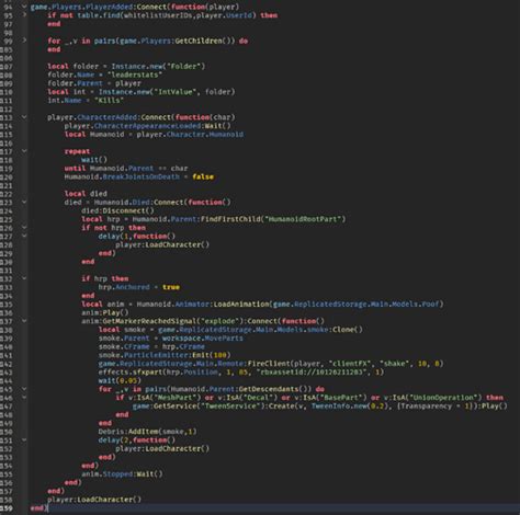 All Scripts Breaking After Resetting Or Dying Scripting Support Developer Forum Roblox
