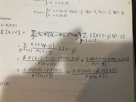 Probability Conditional Expectation Of Two Random Variable