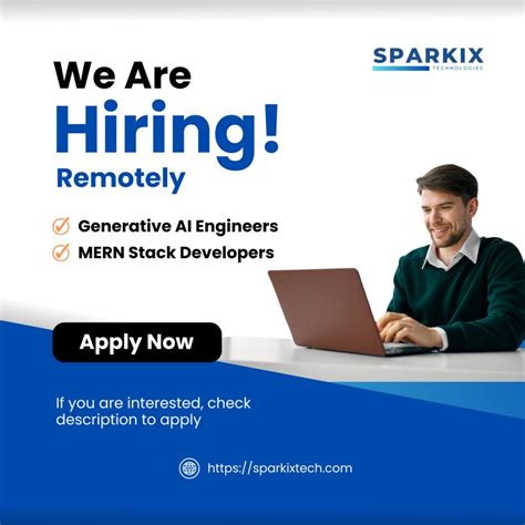Hiring Remote Pakistanjobs Remotejobs Mern Generativeai Sparkixtechnologies Jobs Ayan Ali