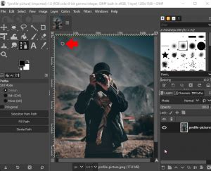 How To Use The Path Tool In GIMP