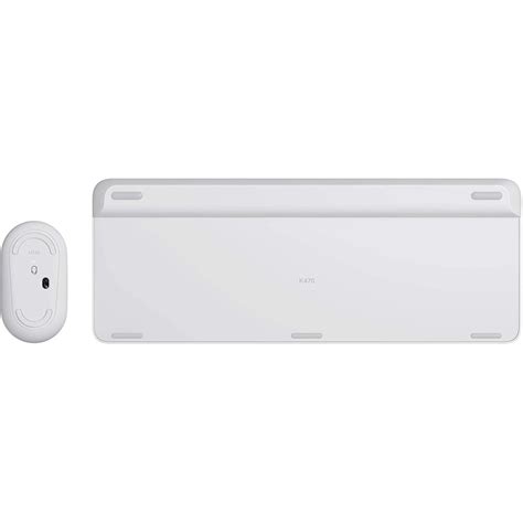 Logitech Clavier Souris Logitech MK White Wireless Hardware Informatique