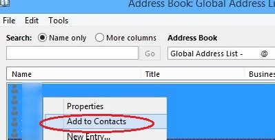 Export Exchange Or Office Global Address List GAL To CSV Windows OS Hub