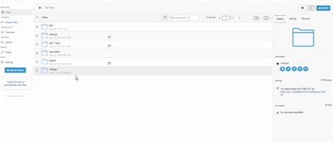 20 1 selecting items in a folder 20 1 user portal documentation
