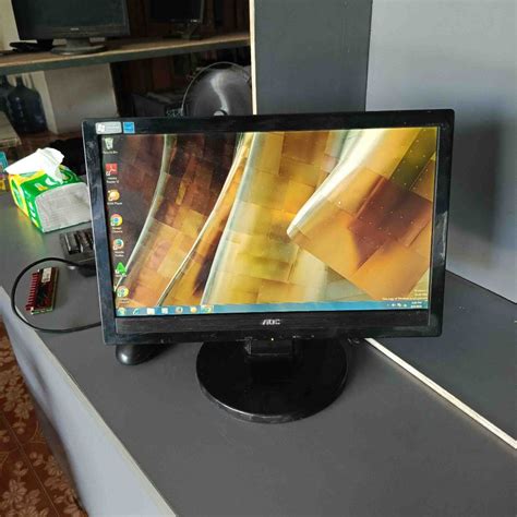 Jual Monitor Led Merk Aoc Ukuran Layar 16 Inch Kondisi Normal Shopee