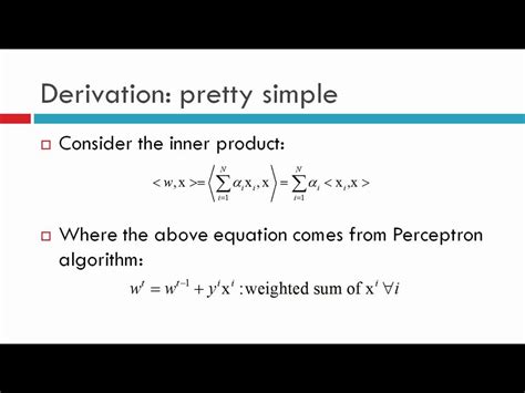 Lecture 11 Machine Learning Perceptrons Kernel Perceptron Learning