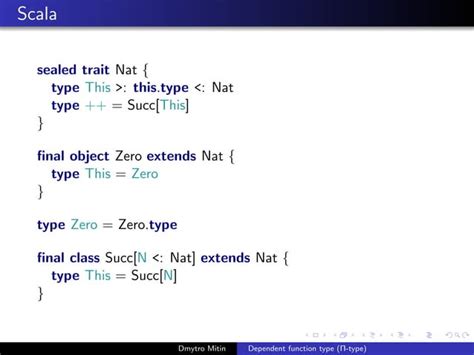 15 Scala Dependent Function Type Π Type Ppt