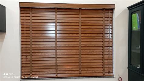 Brown Wooden Window Blinds At Rs 350sq Ft Window Blinds In Pune Id