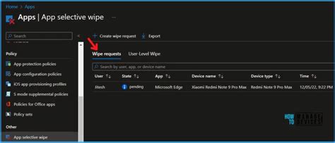 selective wipe corporate data from intune managed apps htmd blog
