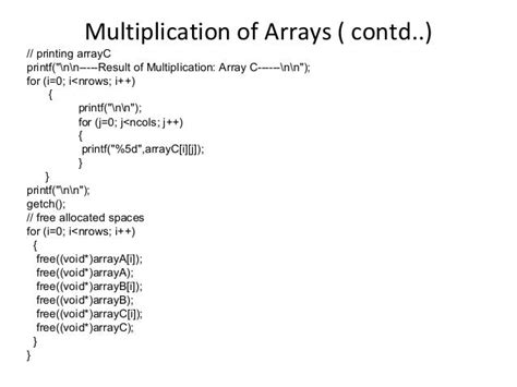 Dynamic Memory Allocation