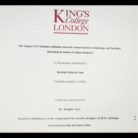 Rushali Jain On Linkedin Kingscollegelondon Kingsbusinessschool