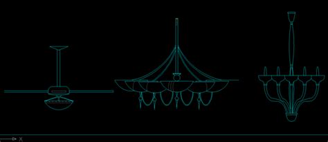 Ceiling Fan Elevation Cad Drawing Shelly Lighting