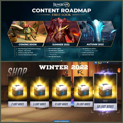 runescape roadmap updated r runescape