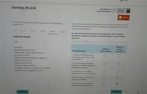 solved question 30 ﻿of 60time elapsed of 4630pause