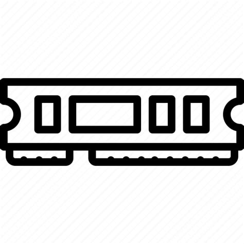 Ram Data Memory Chip Circuit Random Access Memory Motherboard